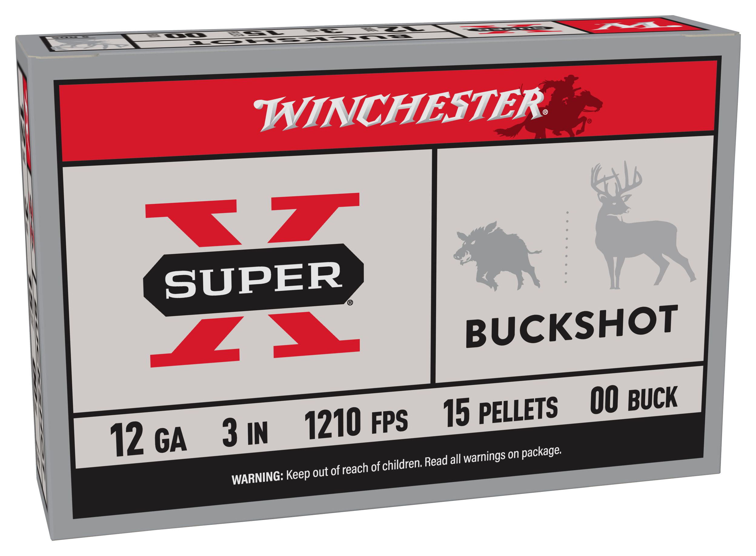 Winchester Super-X Magnum Buckshot Shotshells | Mack's Prairie Wings